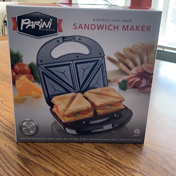 Parini | Kitchen | Parini Electric Nonstick Sandwich Maker Brand New ...